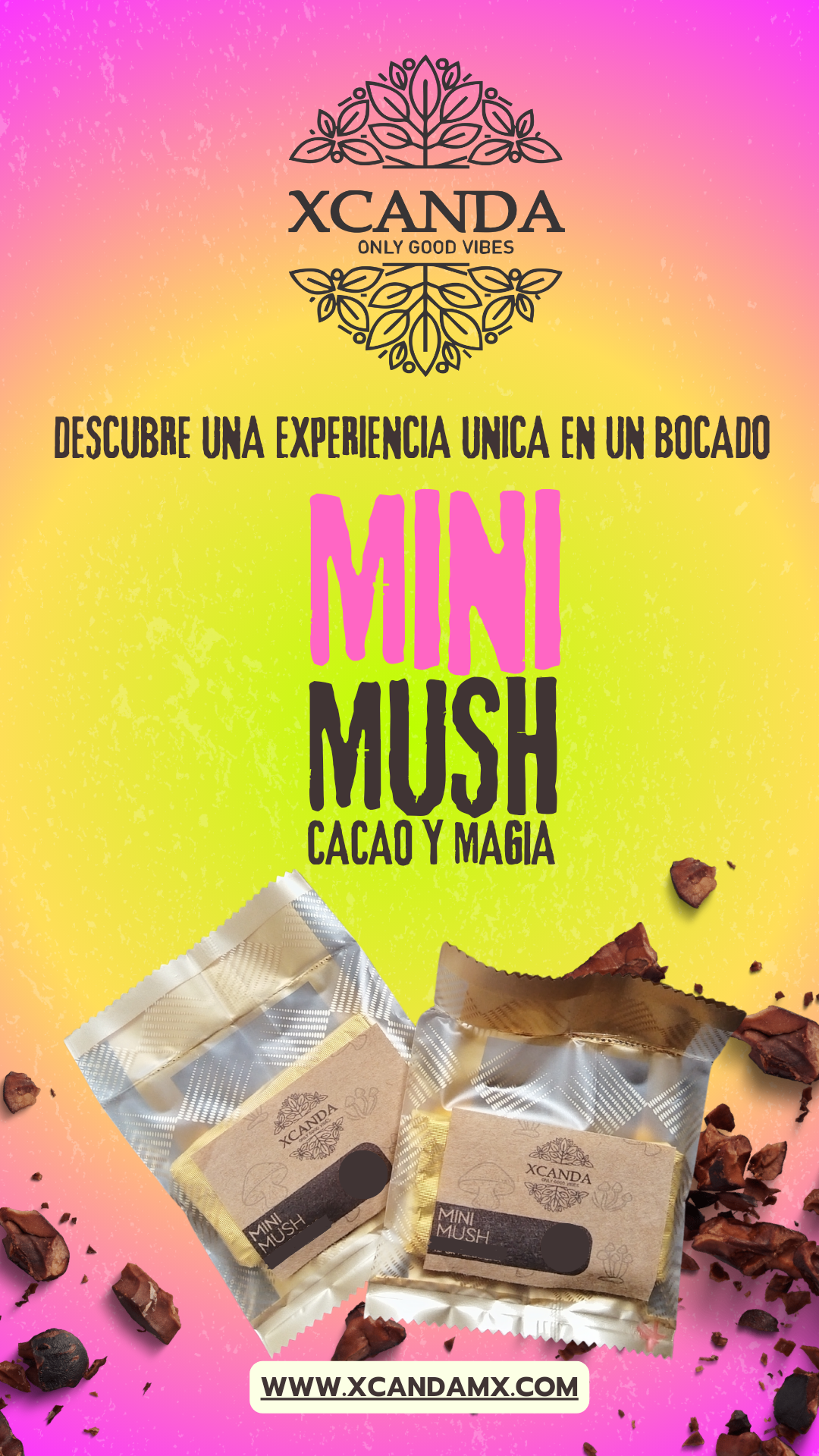 MINI MUSH 1.5 gr: El Balance Perfecto en Cada Mordida – Xcanda